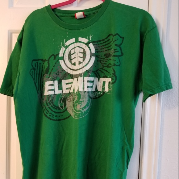 Element | Shirts | Element Green Large Tshirt | Poshmark